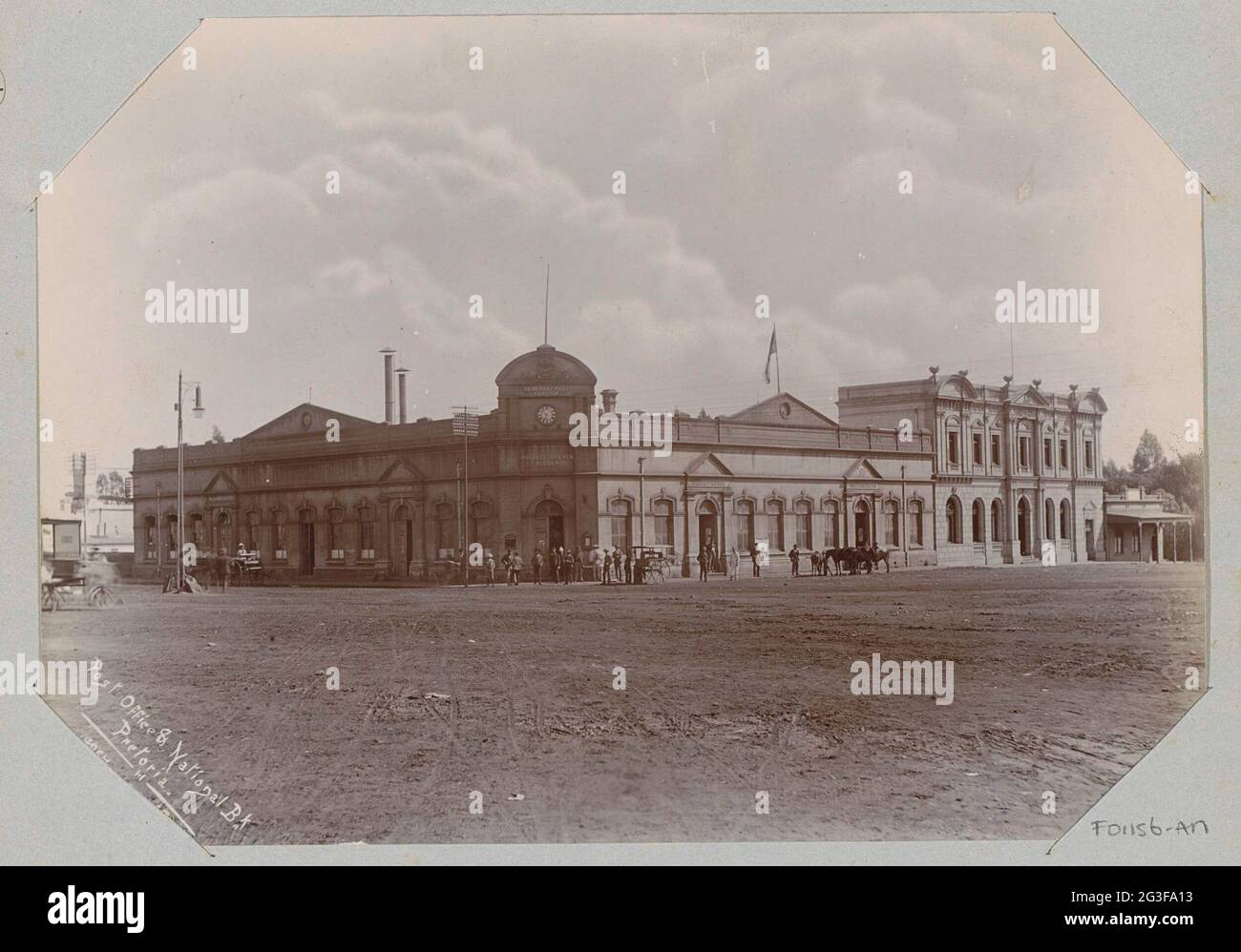 Post Office and National Bk Pretoria Stock Photo - Alamy