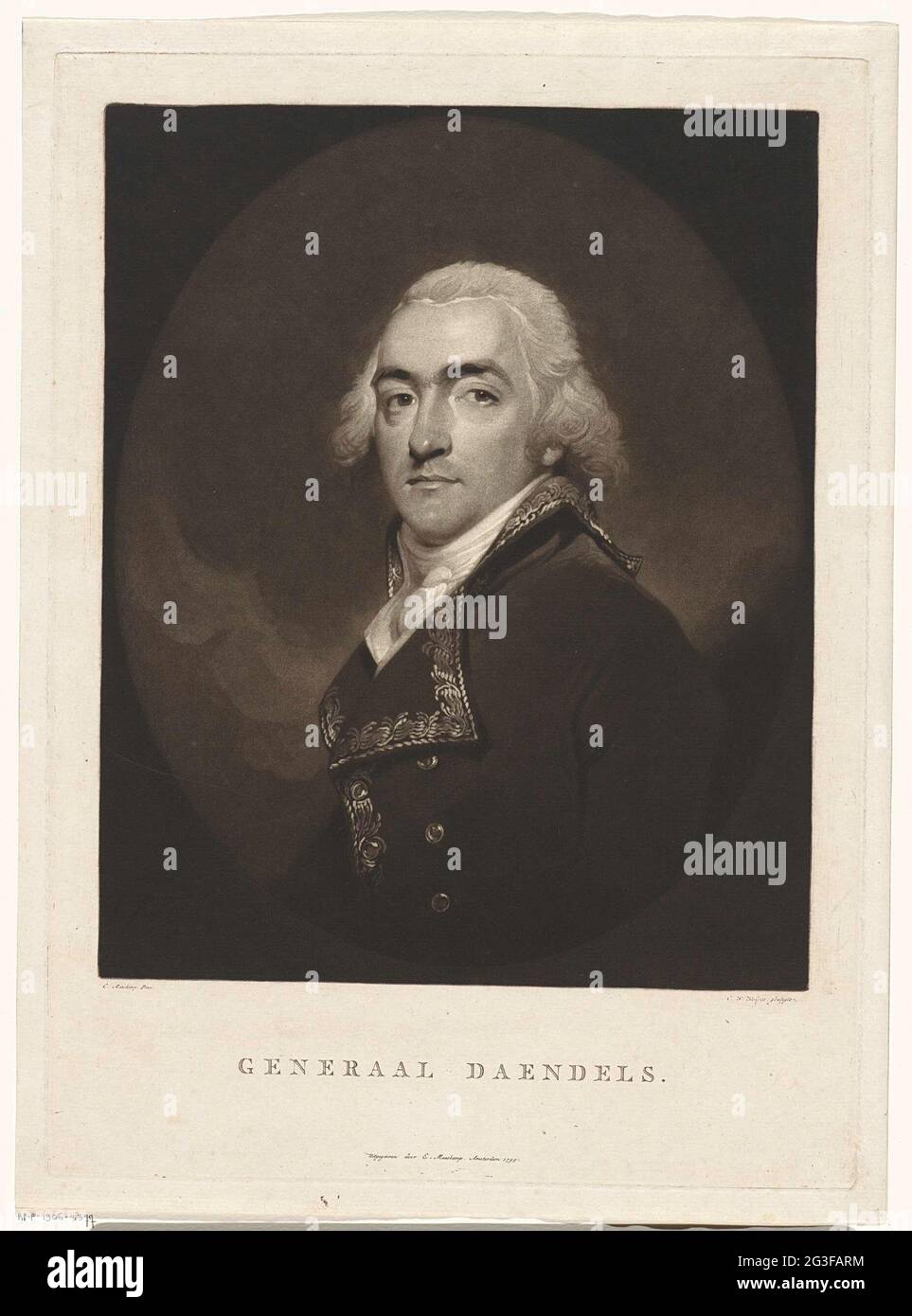 Portrait of Herman Willem Daendels. Portrait of the General Herman ...