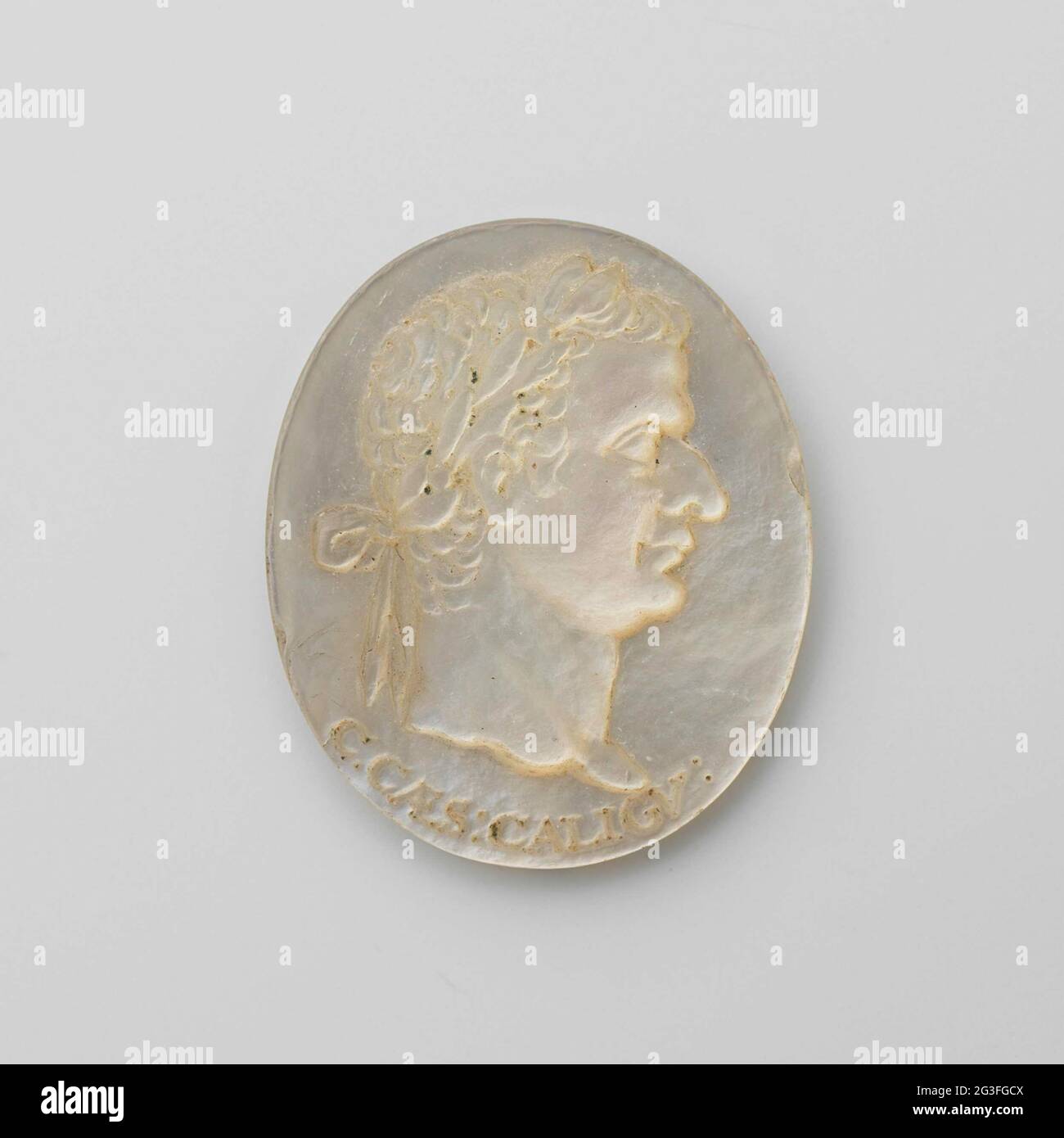 Gaius Julius Caesar Germanicus (Caligula) .. a medallion of mother-of ...