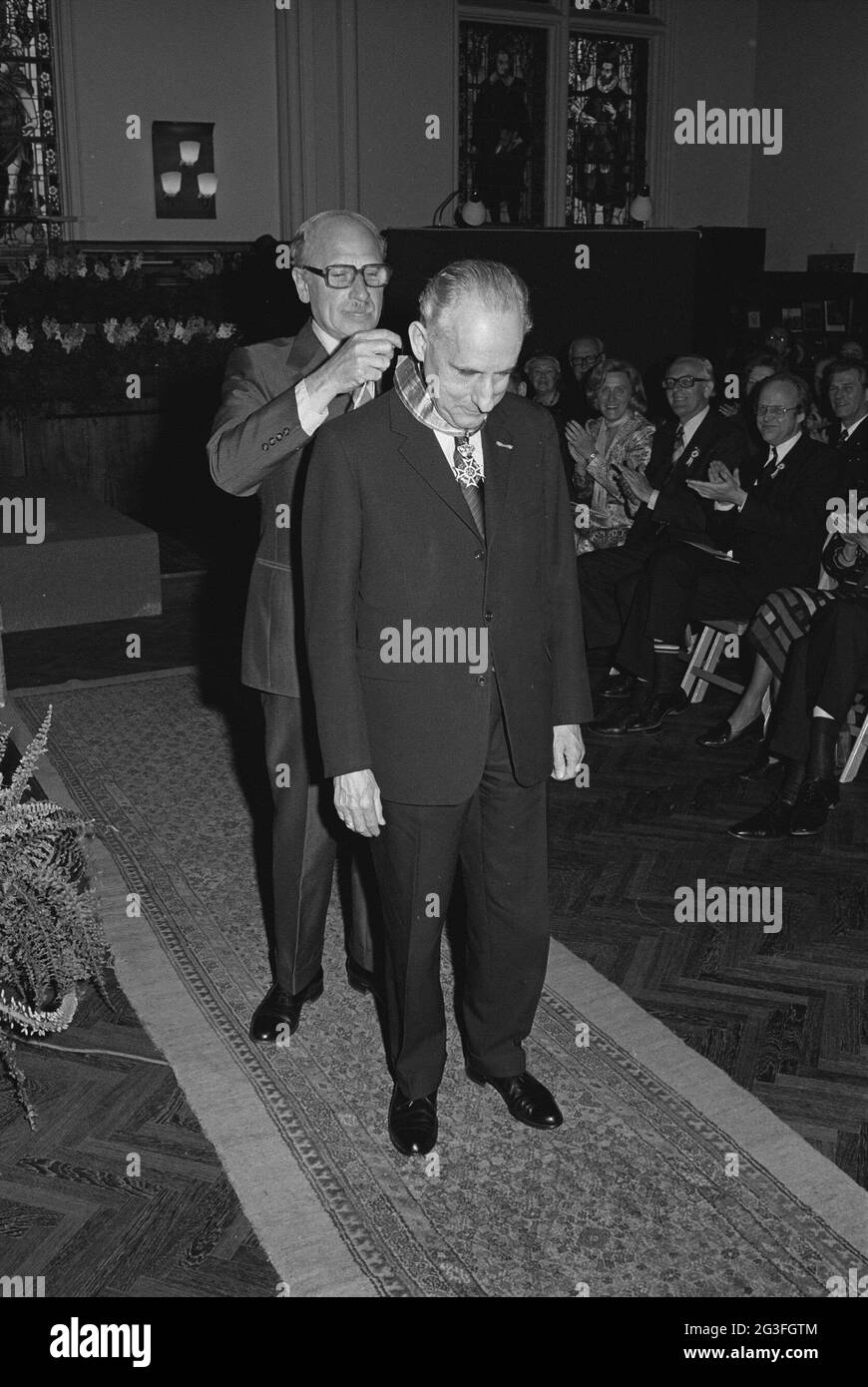 Minister van doorn Black and White Stock Photos & Images - Alamy