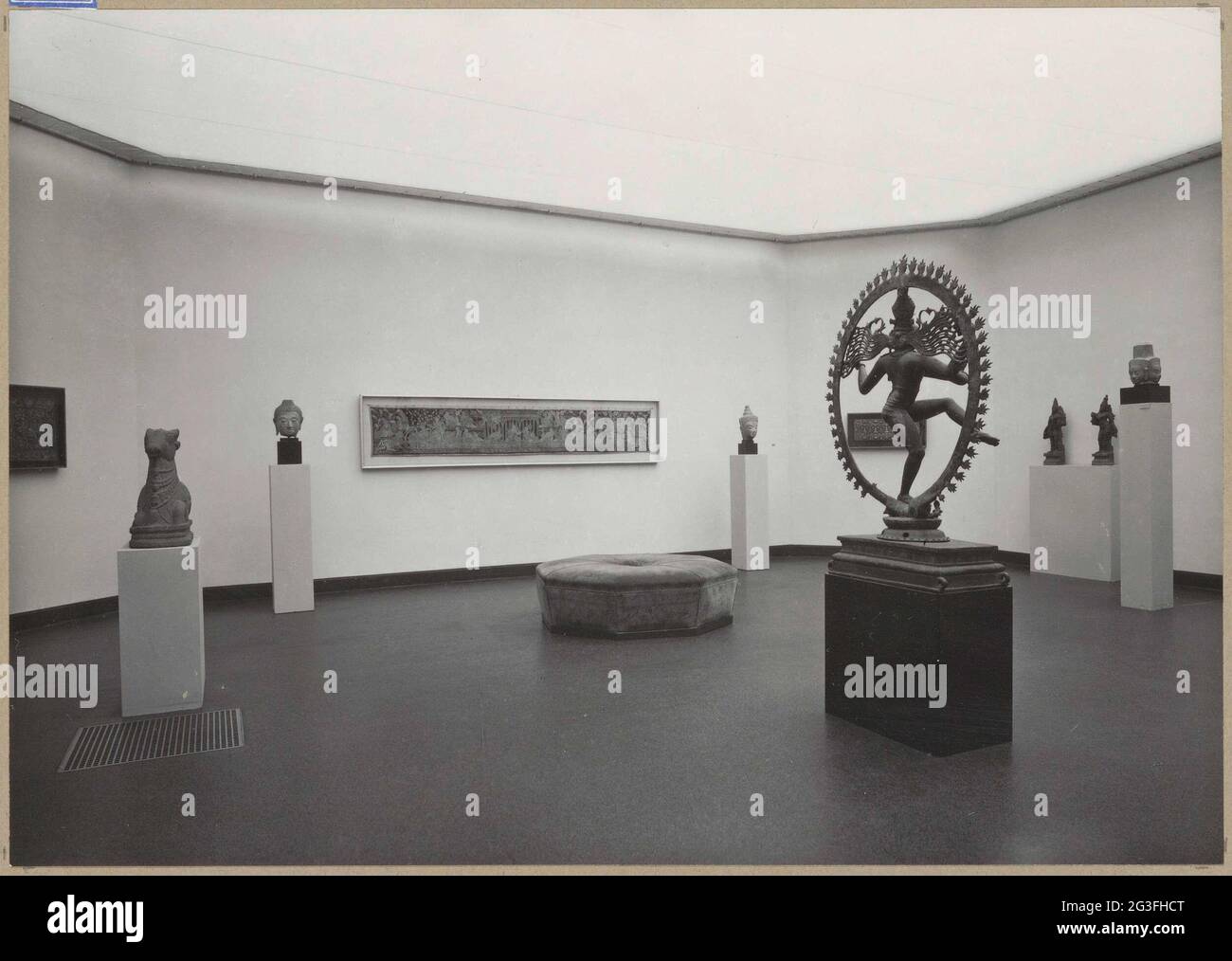 Hall VI Indian plastic with the image of the Dancing Shiva Nataraja ...