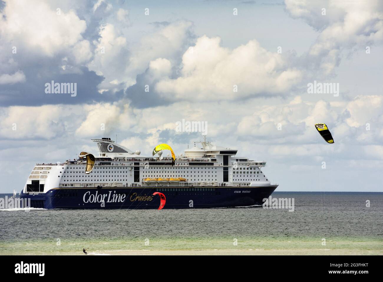 Color Line Cruises.Laboe Strand im Kieler FÃ¶rde,Ostsee Stock Photo - Alamy