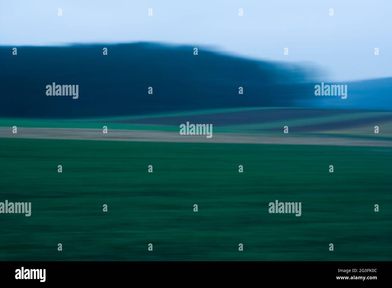 Landscape, germany, hesse Stock Photo - Alamy