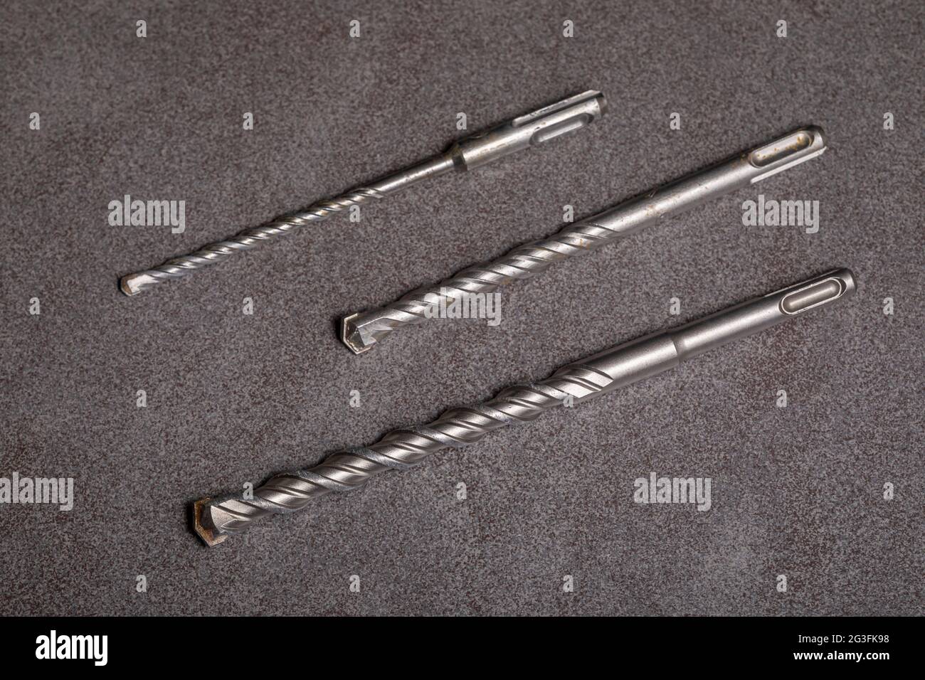 Drill bits for drilling concrete masonry or stone. Metal work industry ...