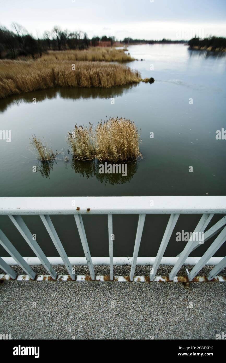 Oder river, bridge Stock Photo - Alamy