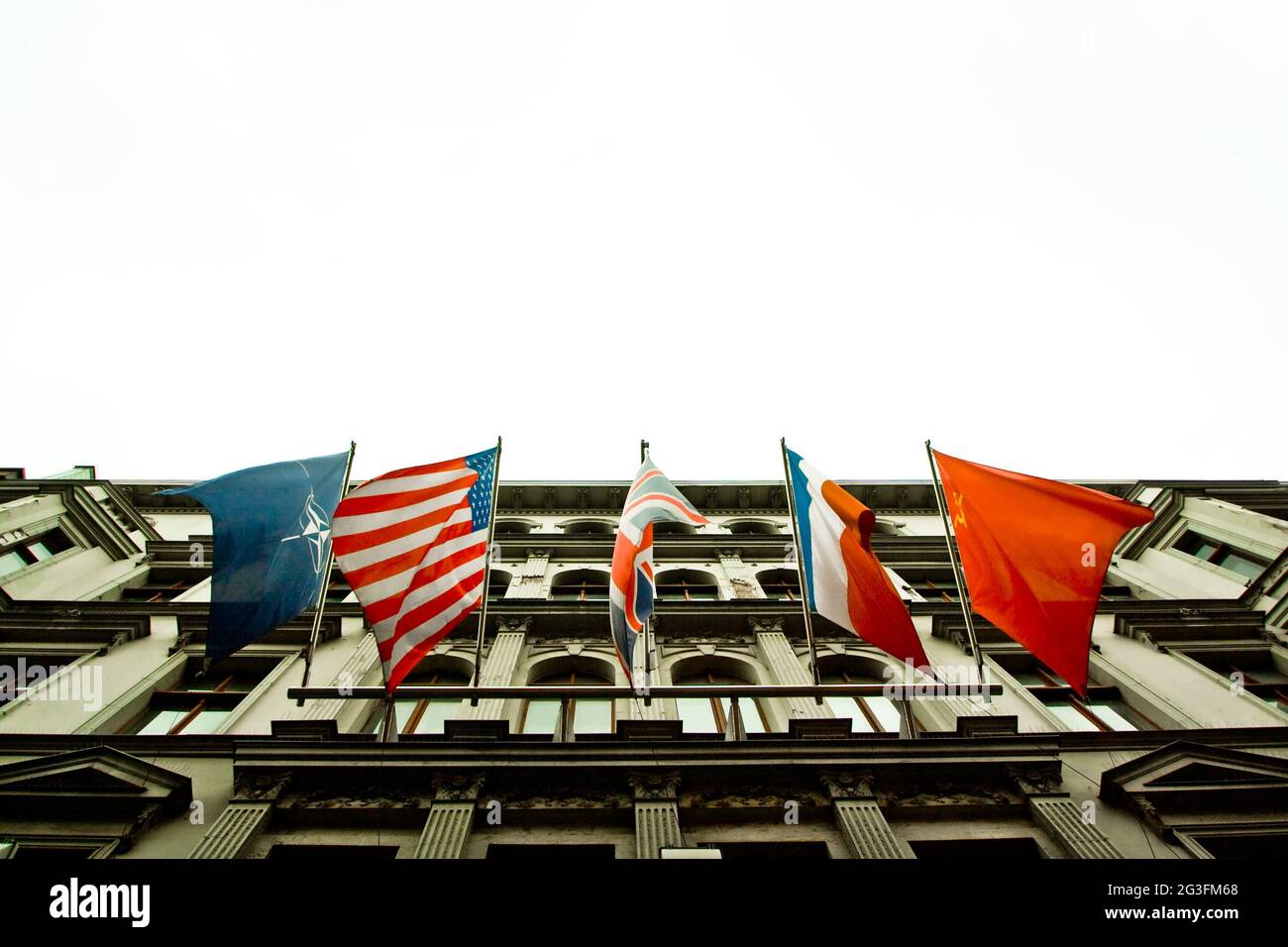 Mauermuseum, Checkpoint Charly Stock Photo - Alamy