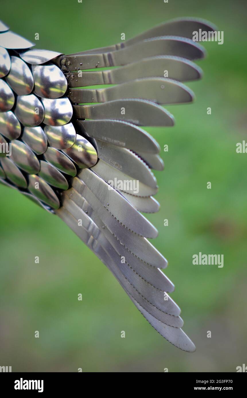 Cutlery sculpture hi-res stock photography and images - Alamy