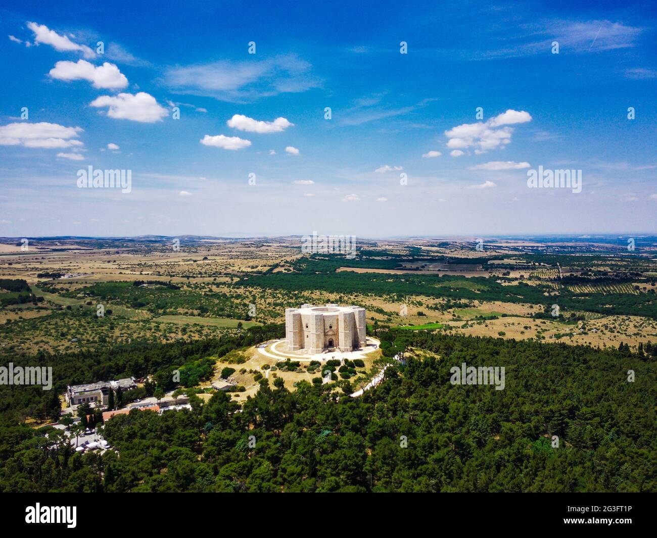 Aerial view of castel del monte hi-res stock photography and images - Alamy