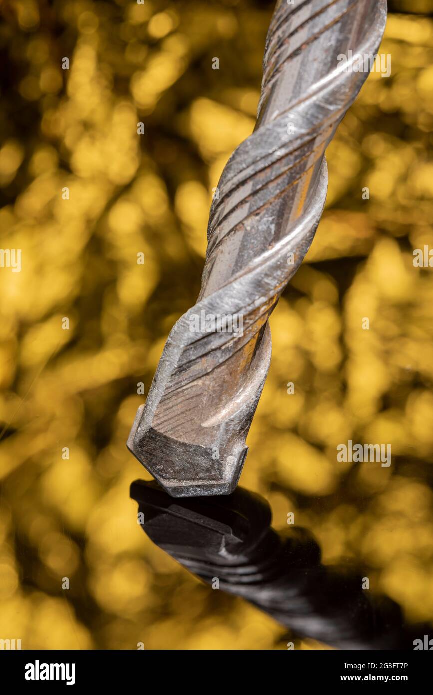 Drill bit for drilling concrete masonry or stone. Metal work industry ...