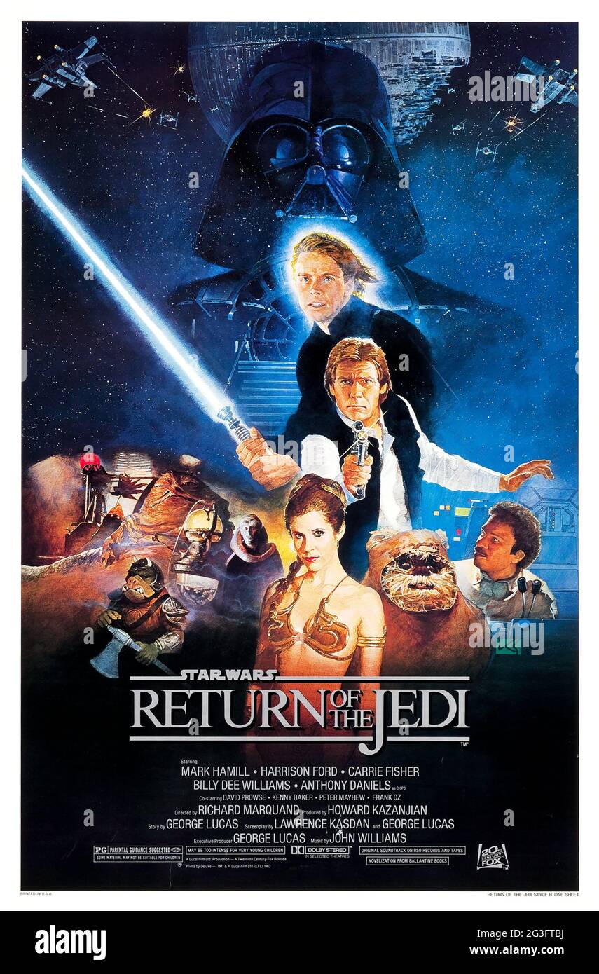 Star Wars Return Of The Jedi High Resolution Stock Photography and ...