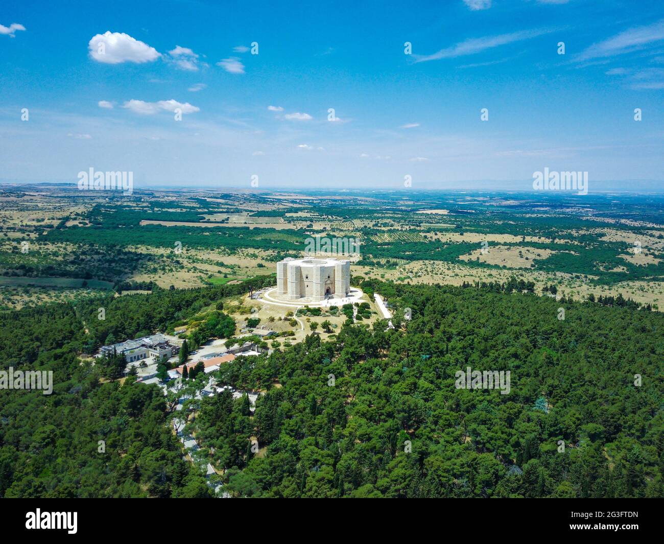 Aerial view of castel del monte hi-res stock photography and images - Alamy