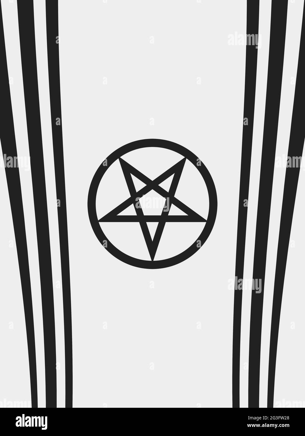 Inverted pentagram hi-res stock photography and images - Alamy