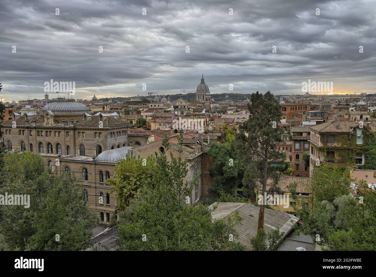 Aerial view from vatican skyline hi-res stock photography and images ...