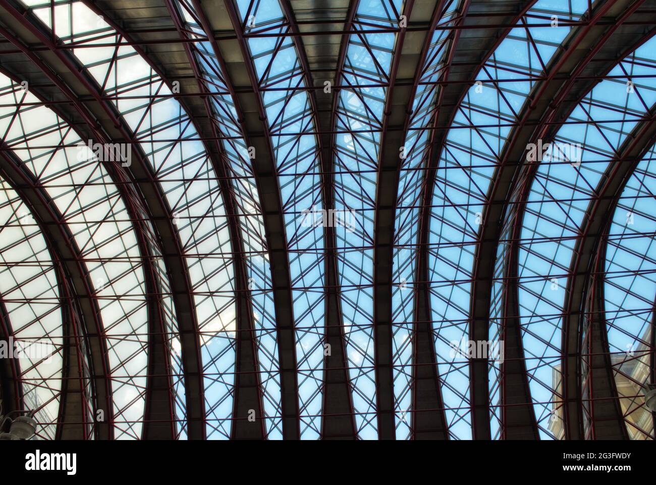 Underground station ceiling and textures in London Stock Photo - Alamy