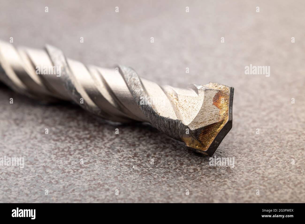 Drill bit for drilling concrete masonry or stone. Metal work industry ...