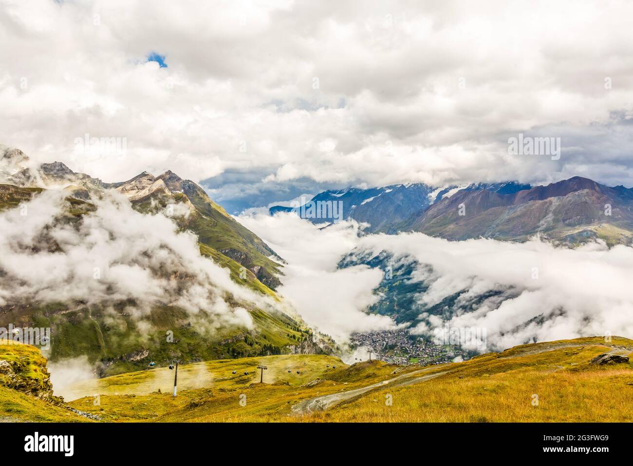 mountain swiss alps, summer season Stock Photo - Alamy