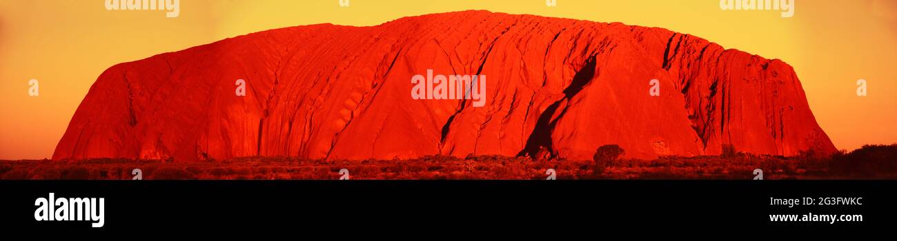 Colors and Shapes of the Australian Outback Stock Photo - Alamy
