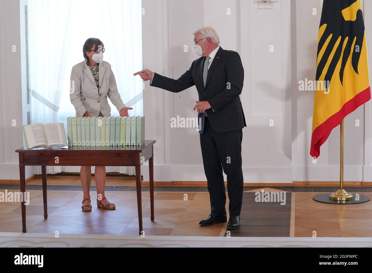 Berlin, Germany. 16th June, 2021. Federal President Frank-Walter ...