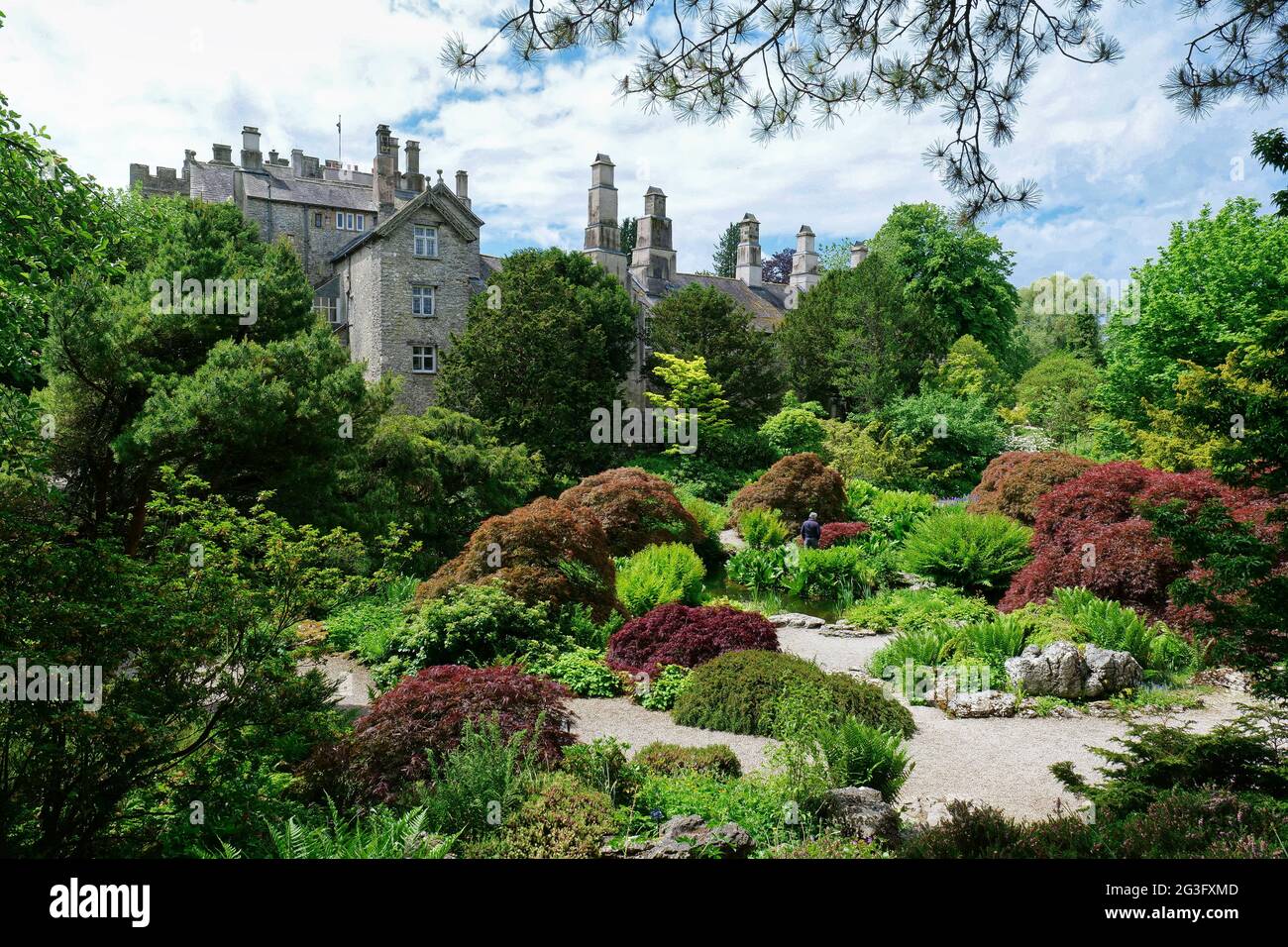 Sizergh castle and garden hi-res stock photography and images - Alamy