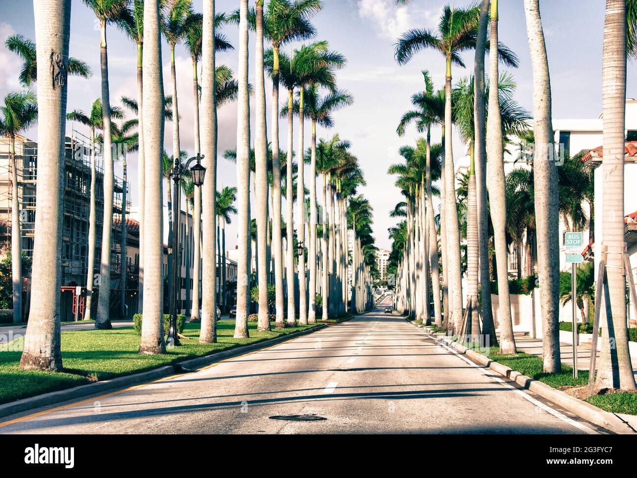 Colors of Miami in Florida Stock Photo - Alamy