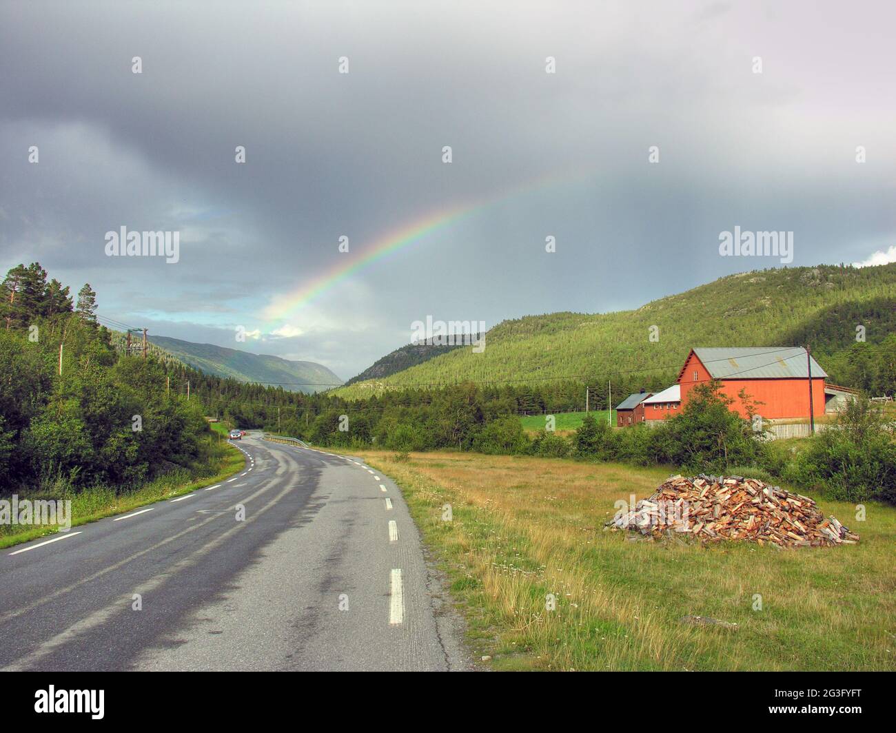Scandinavia countryside hi-res stock photography and images - Alamy
