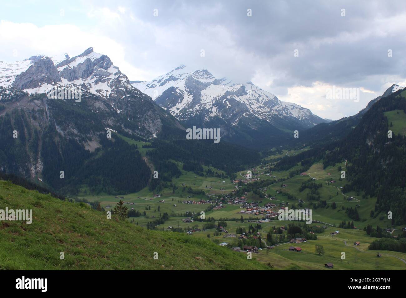 Rainy day in the alps hi-res stock photography and images - Alamy