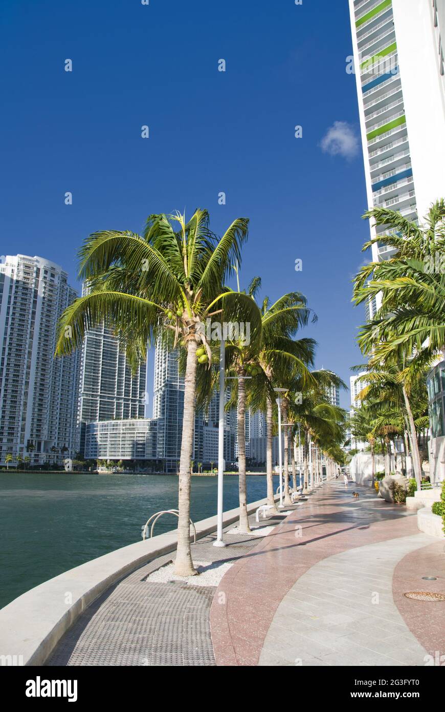 Miami Beach Coastline, Florida Stock Photo - Alamy