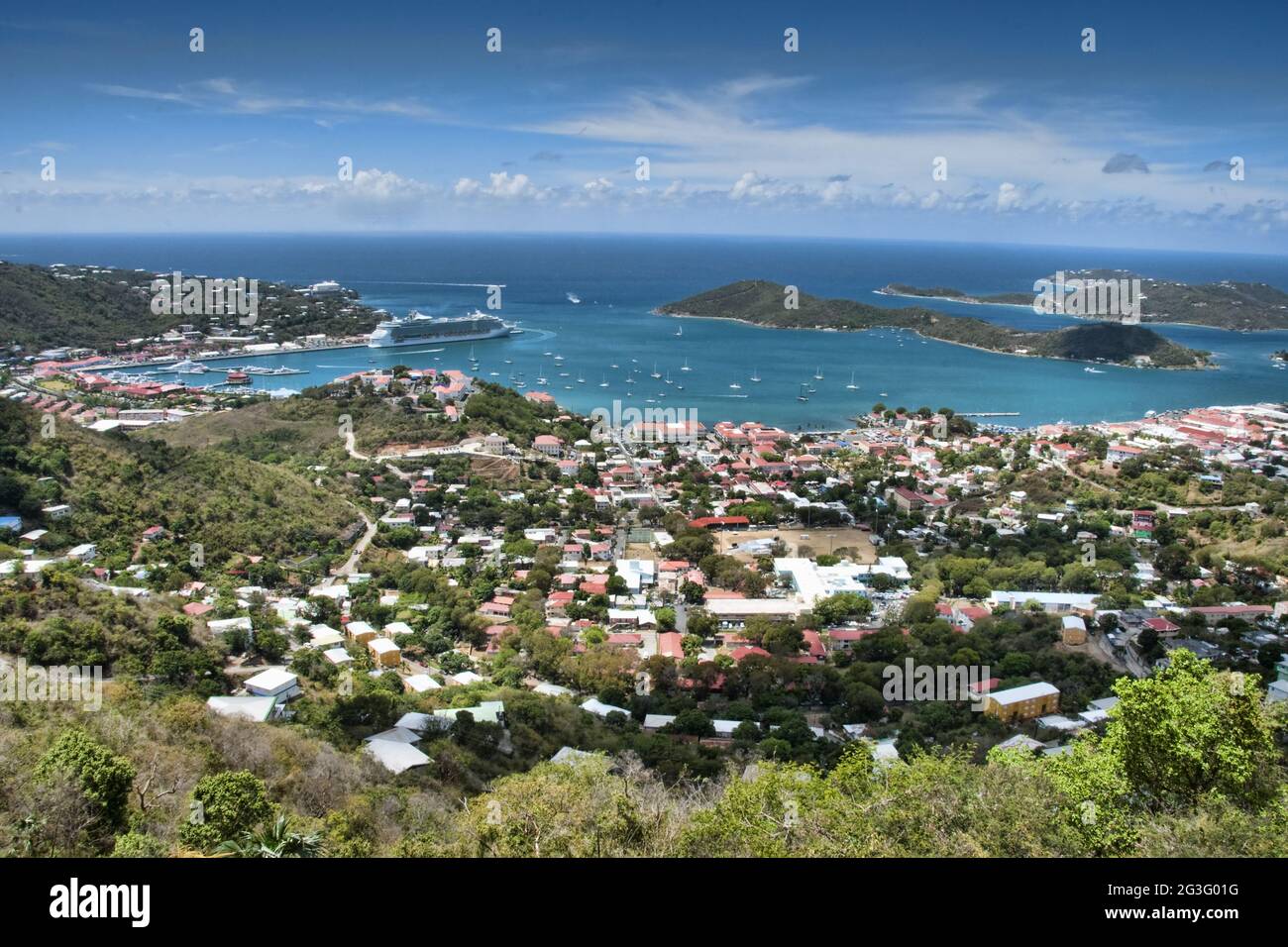 Colours of Saint Thomas Stock Photo - Alamy