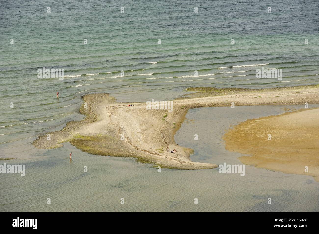 Laboe beach in the Kiel Fjord, Baltic Sea Stock Photo - Alamy