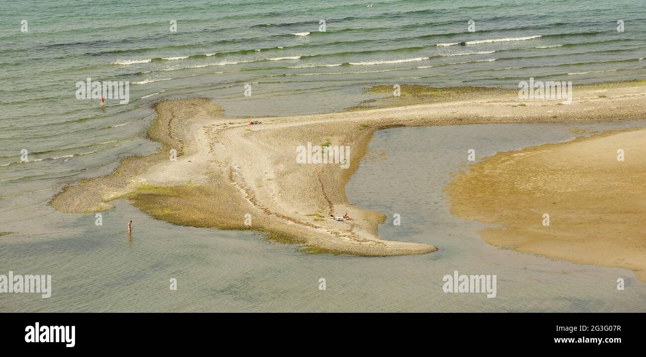 Laboe beach in the Kiel Fjord, Baltic Sea Stock Photo - Alamy