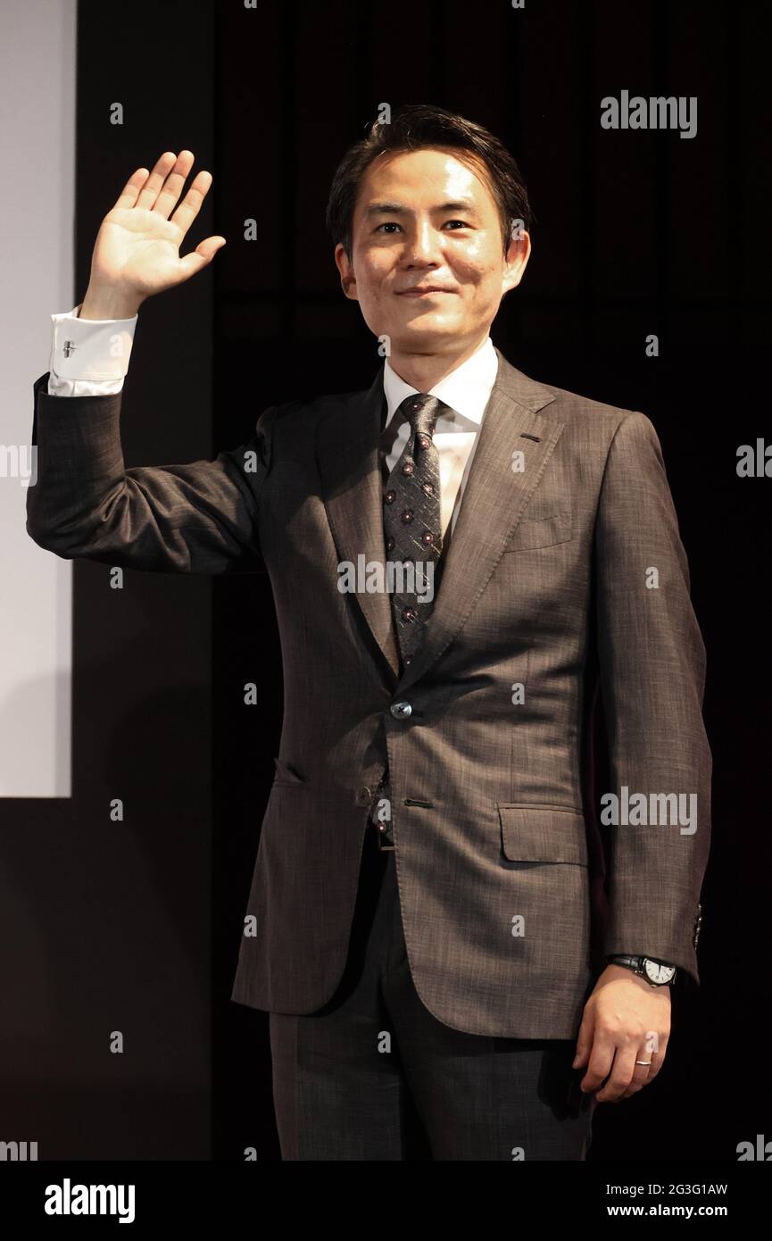 June 16, 2021, Tokyo, Japan - Deloitte Tohmatsu Consuting president ...