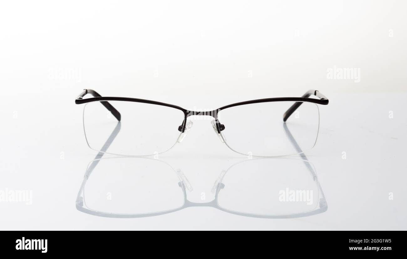 Stylish optical glasses Stock Photo - Alamy