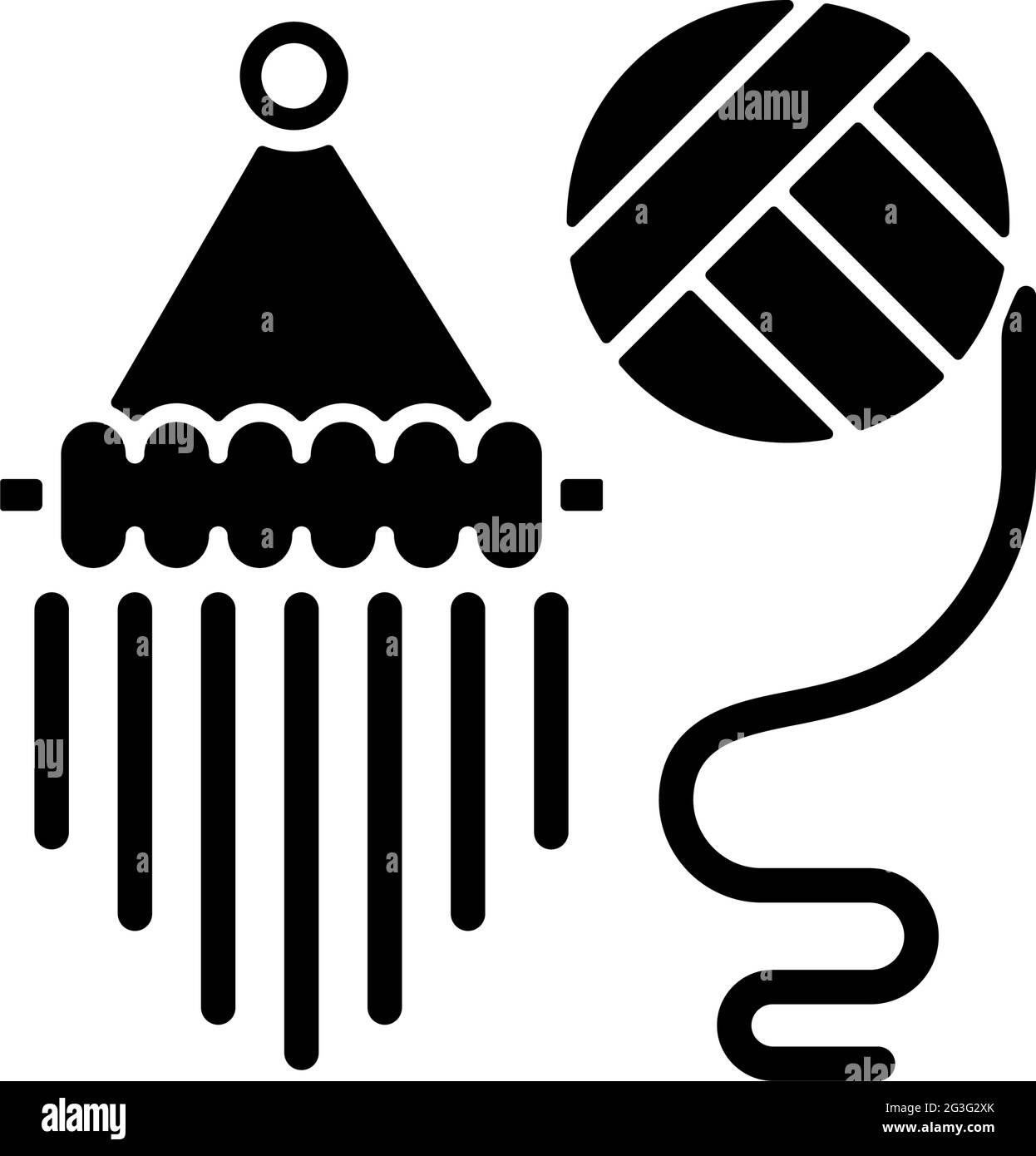 Macrame wall Stock Vector Images - Alamy