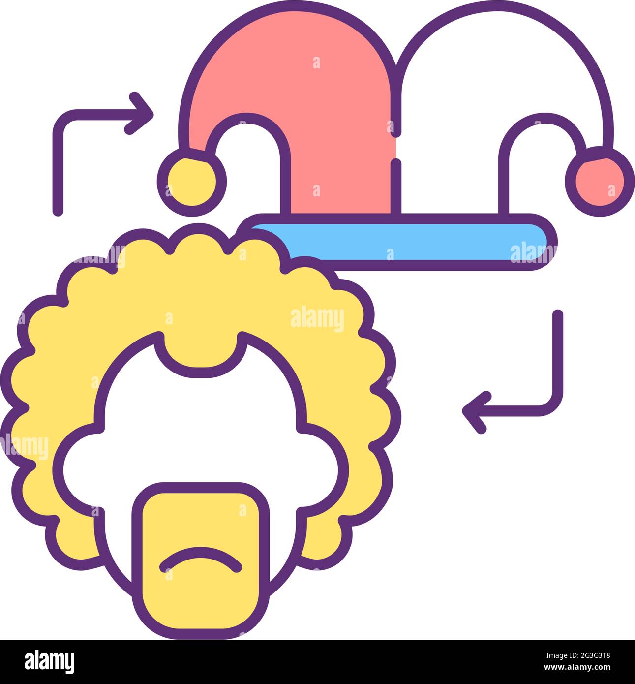 Racial bias RGB color icon Stock Vector Image & Art - Alamy