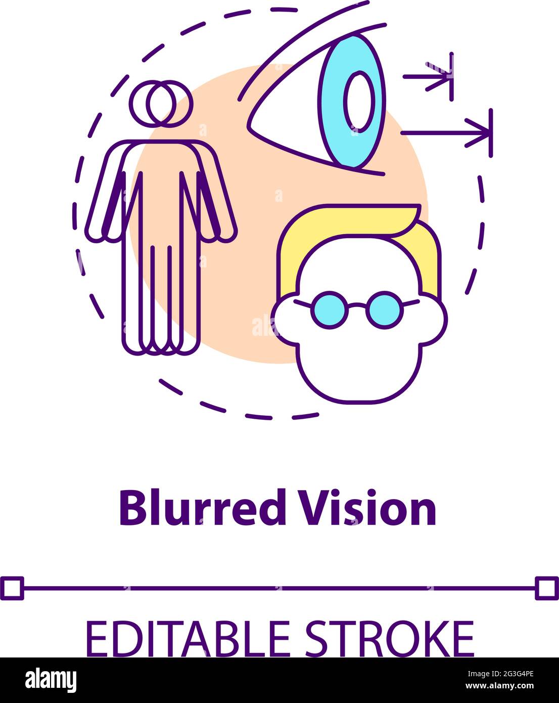 Blurred vision Cut Out Stock Images & Pictures - Alamy