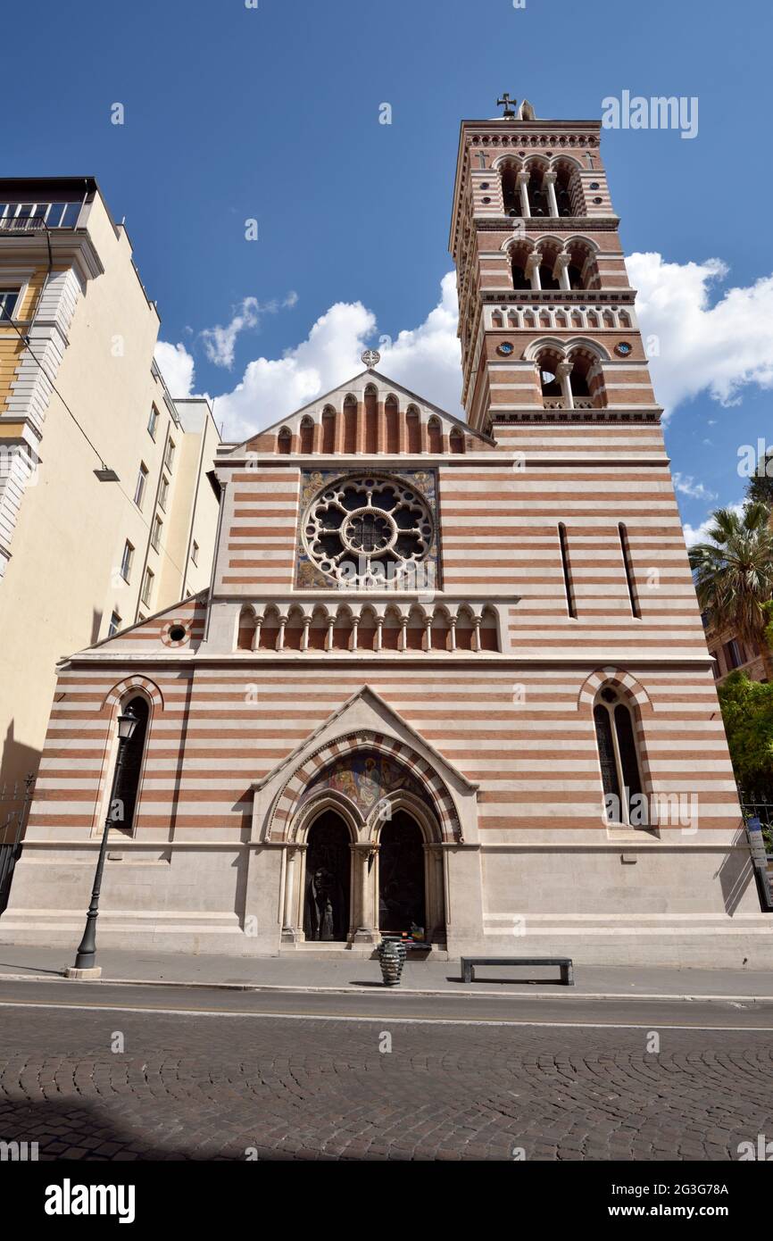 Italy, Rome, Via Nazionale, chiesa di San Paolo dentro le Mura Stock ...