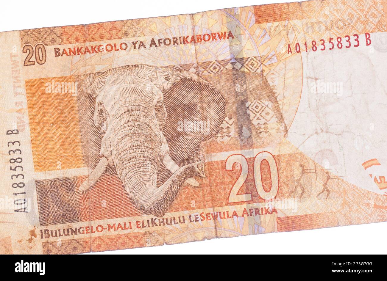 Twenty rand note hi-res stock photography and images - Alamy