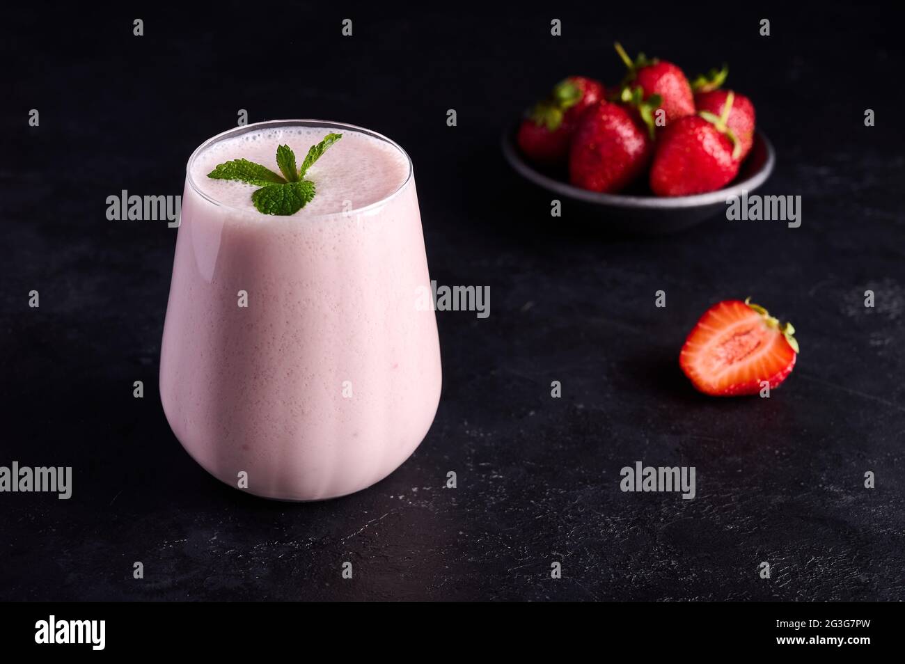 Lassi is traditional Indian cold refreshing drink with yoghurt ...