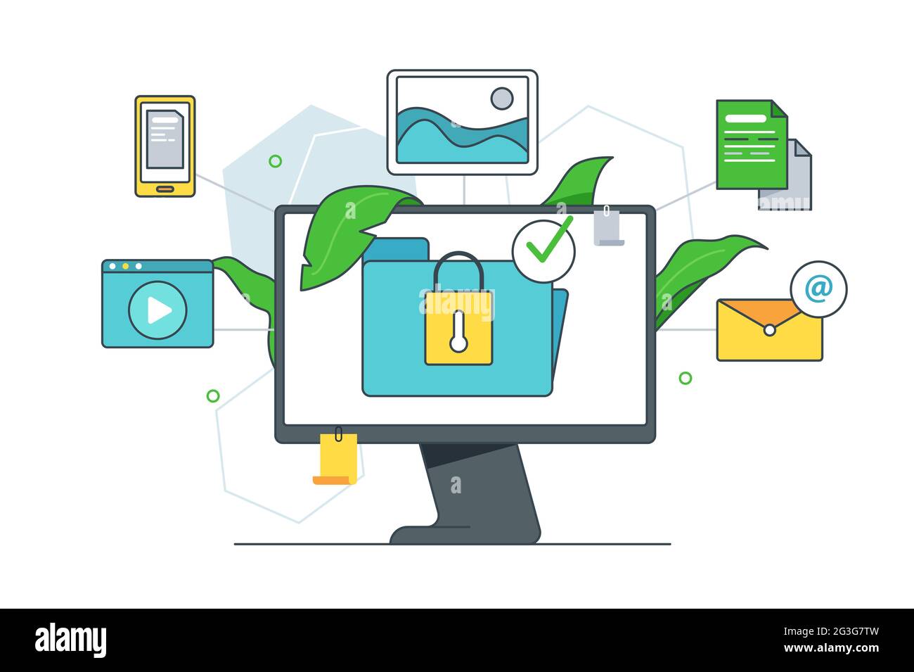 Archive Stock Vector Images - Alamy