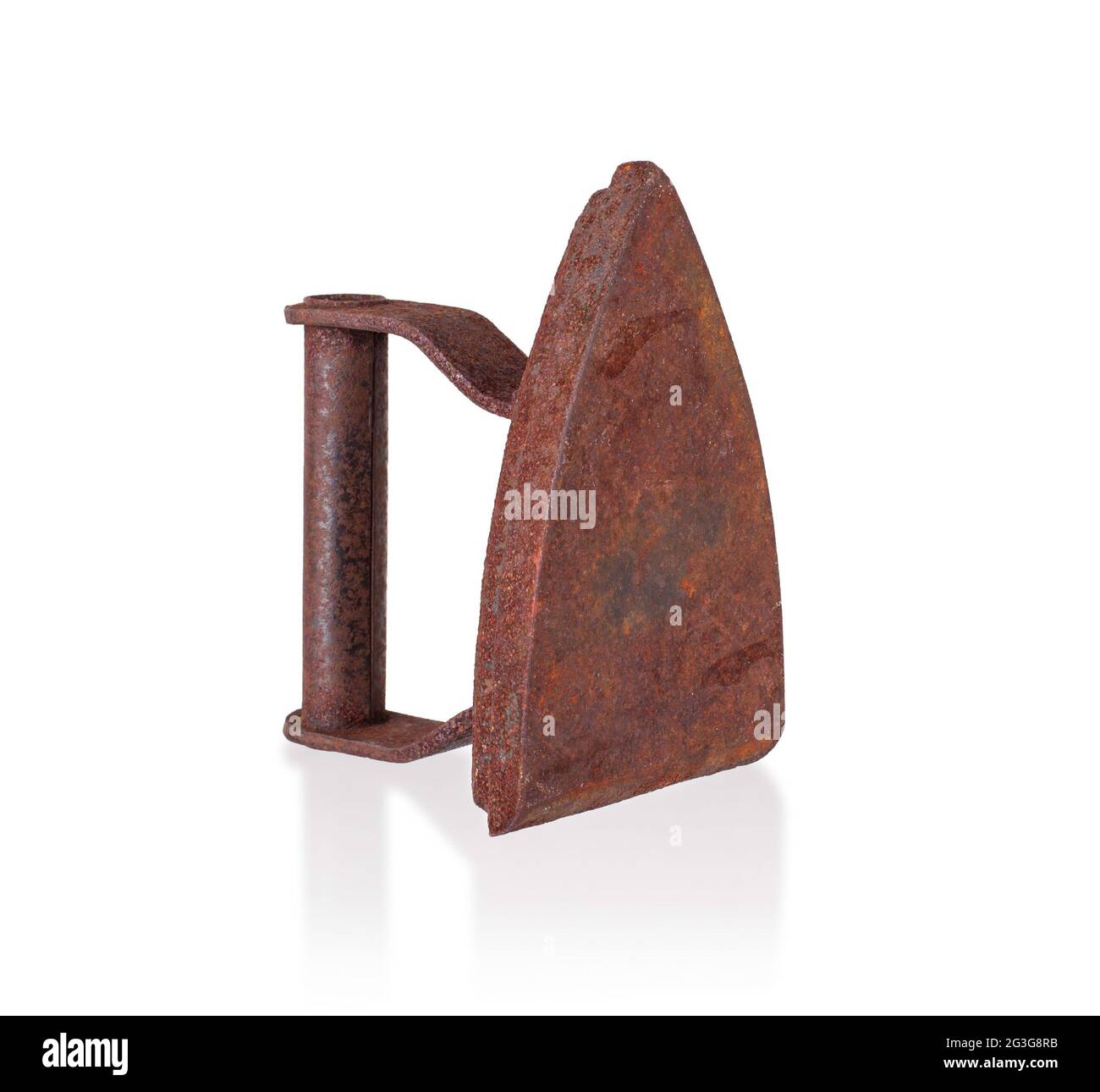 Old iron isolated Stock Photo - Alamy