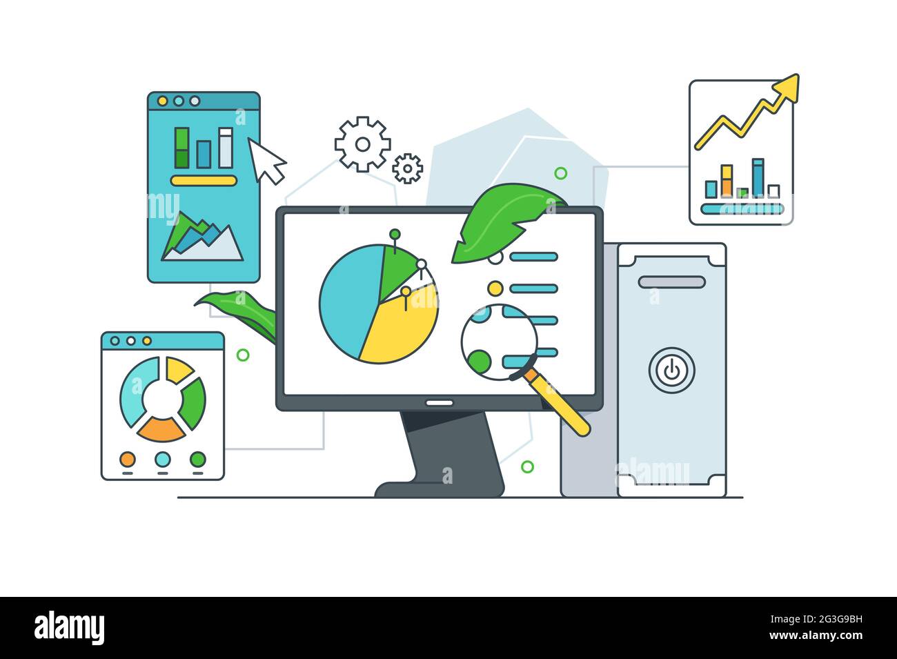 Tabpage Stock Vector Images - Alamy