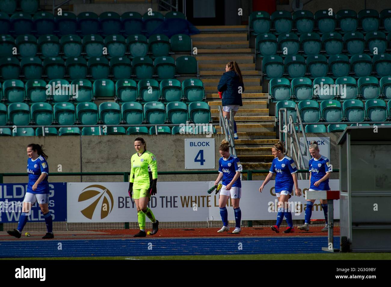 Cardiff, Wales 14 March 2021. Orchard Welsh Premier Womens Football ...