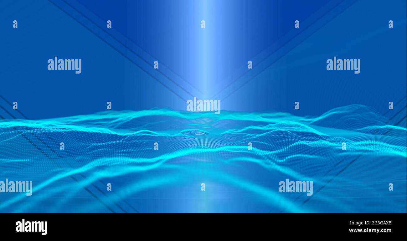 Blue digital technology hi-res stock photography and images - Alamy