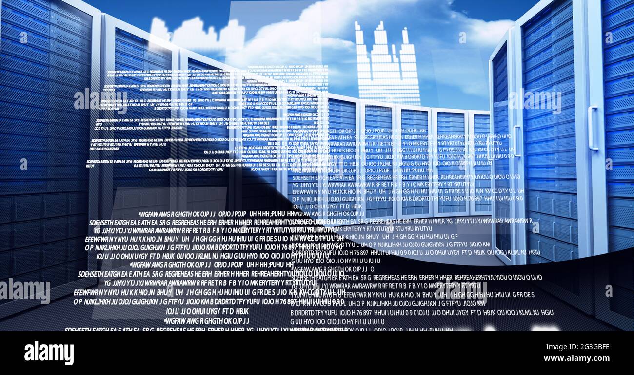 Data processing over multiple computer servers against grey technology ...