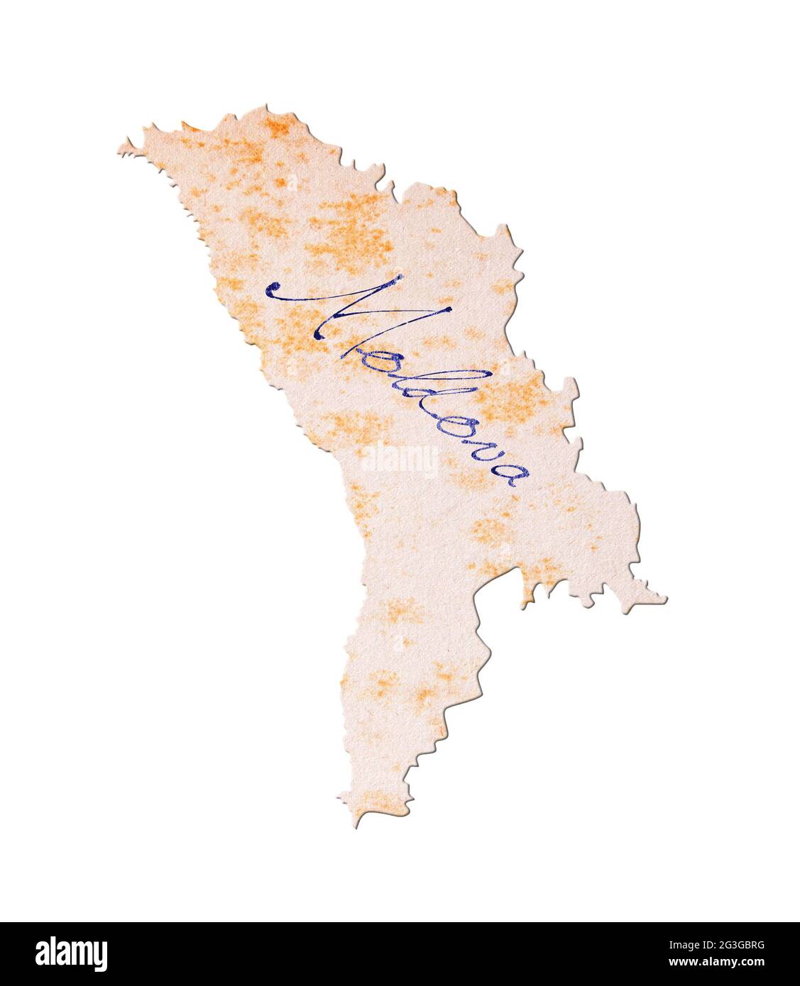 Old paper with handwriting - Moldova Stock Photo - Alamy