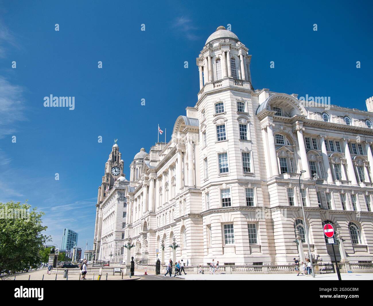 Clad in white Portland stone, the Grade 2 listed Port of Liverpool ...