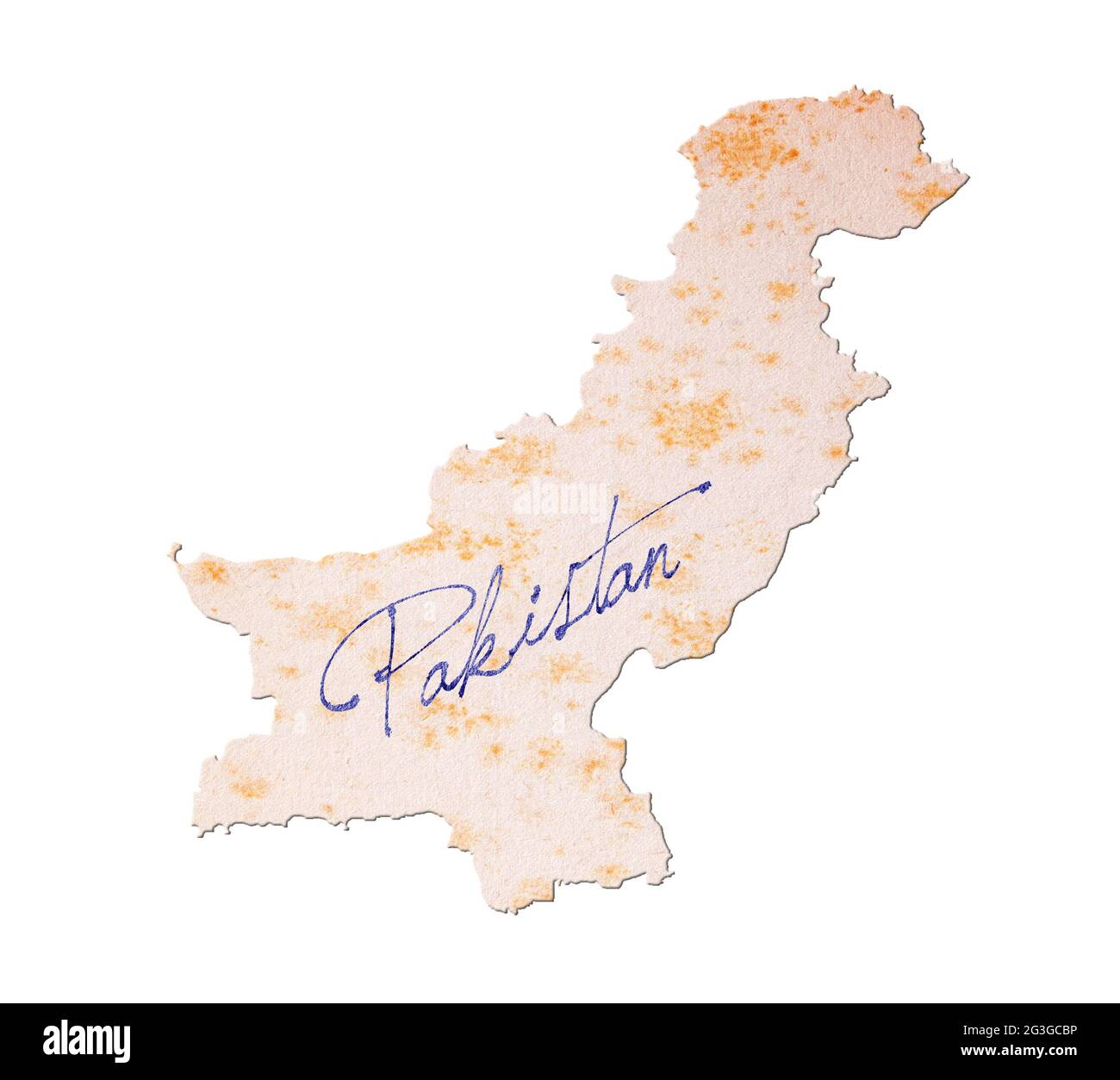 Old paper with handwriting - Pakistan Stock Photo - Alamy