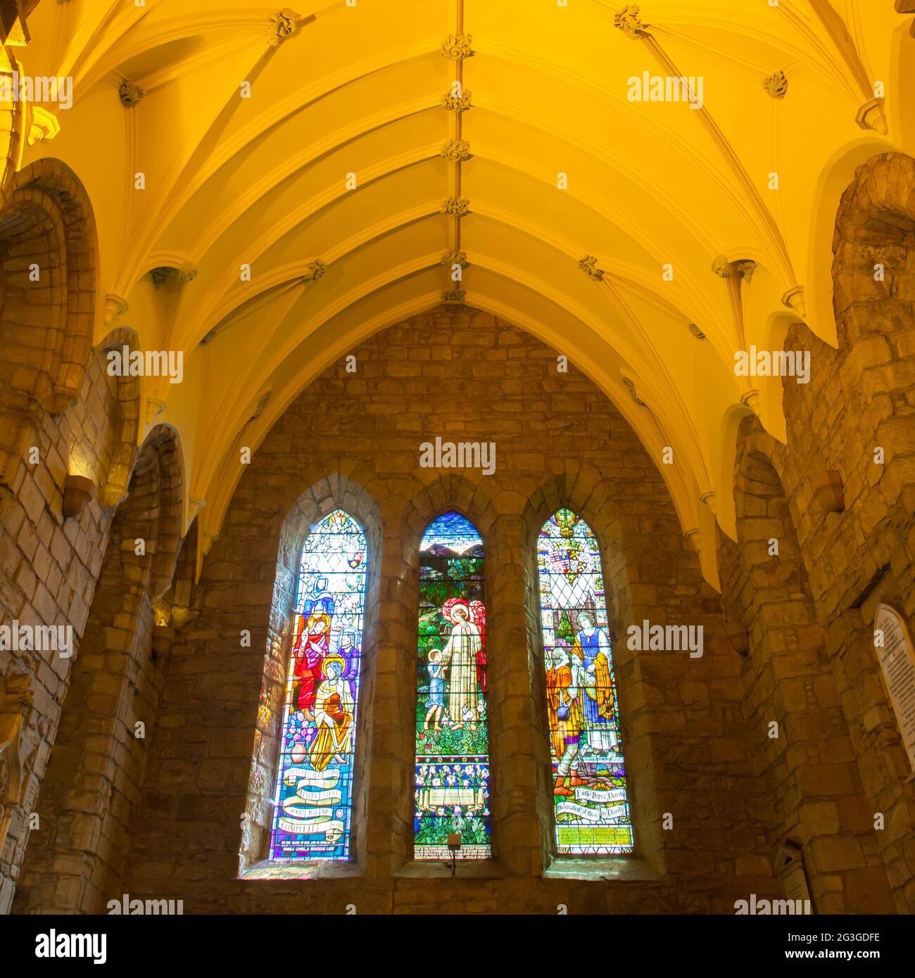 Dome of small Scottish cathedral Stock Photo - Alamy