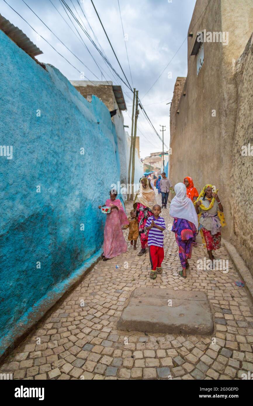 Harar city wall hi-res stock photography and images - Alamy