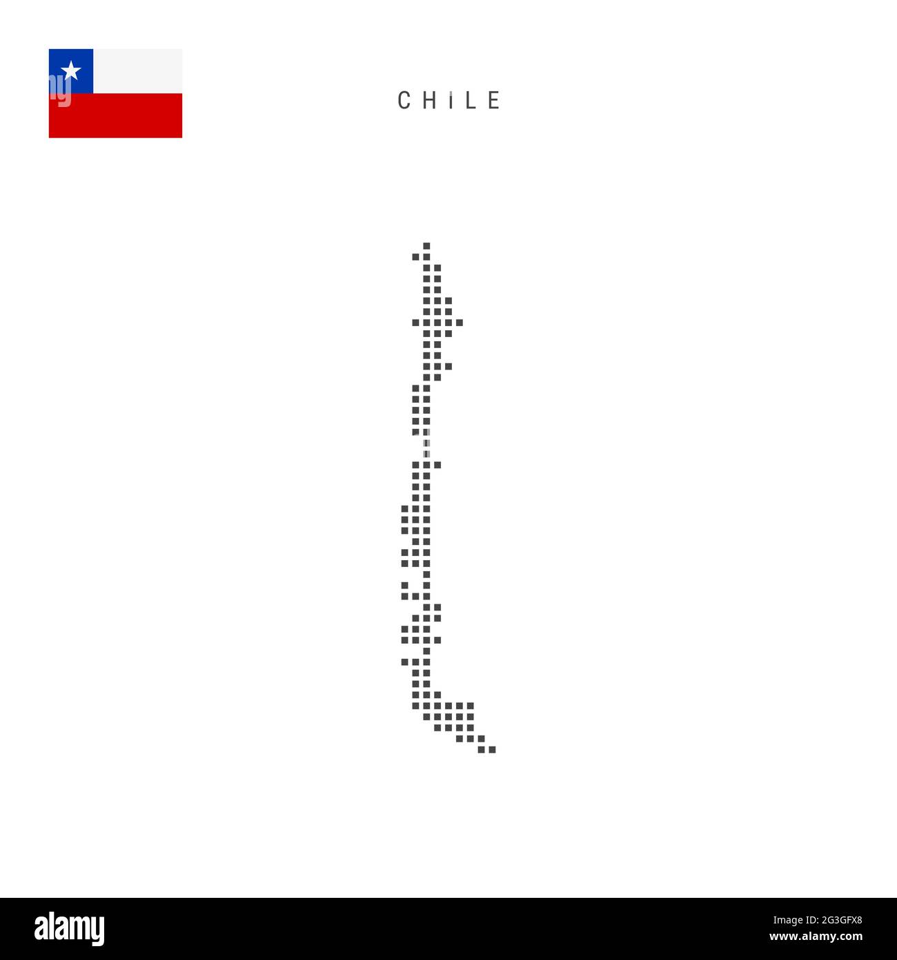 Chile flag chilean banner on Stock Vector Images - Alamy